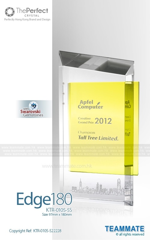 TEAMMATE｜KTR-0105-5S|The Perfect - Crystal Trophy ( Edge 180 )