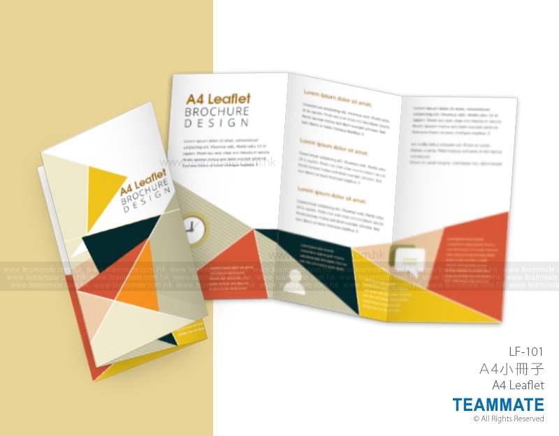 TEAMMATE｜LF-101|A4小冊子A4 Leaflet